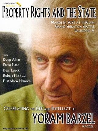 Celebrating the Life and Intellect of Yoram Barzel | Department of ...